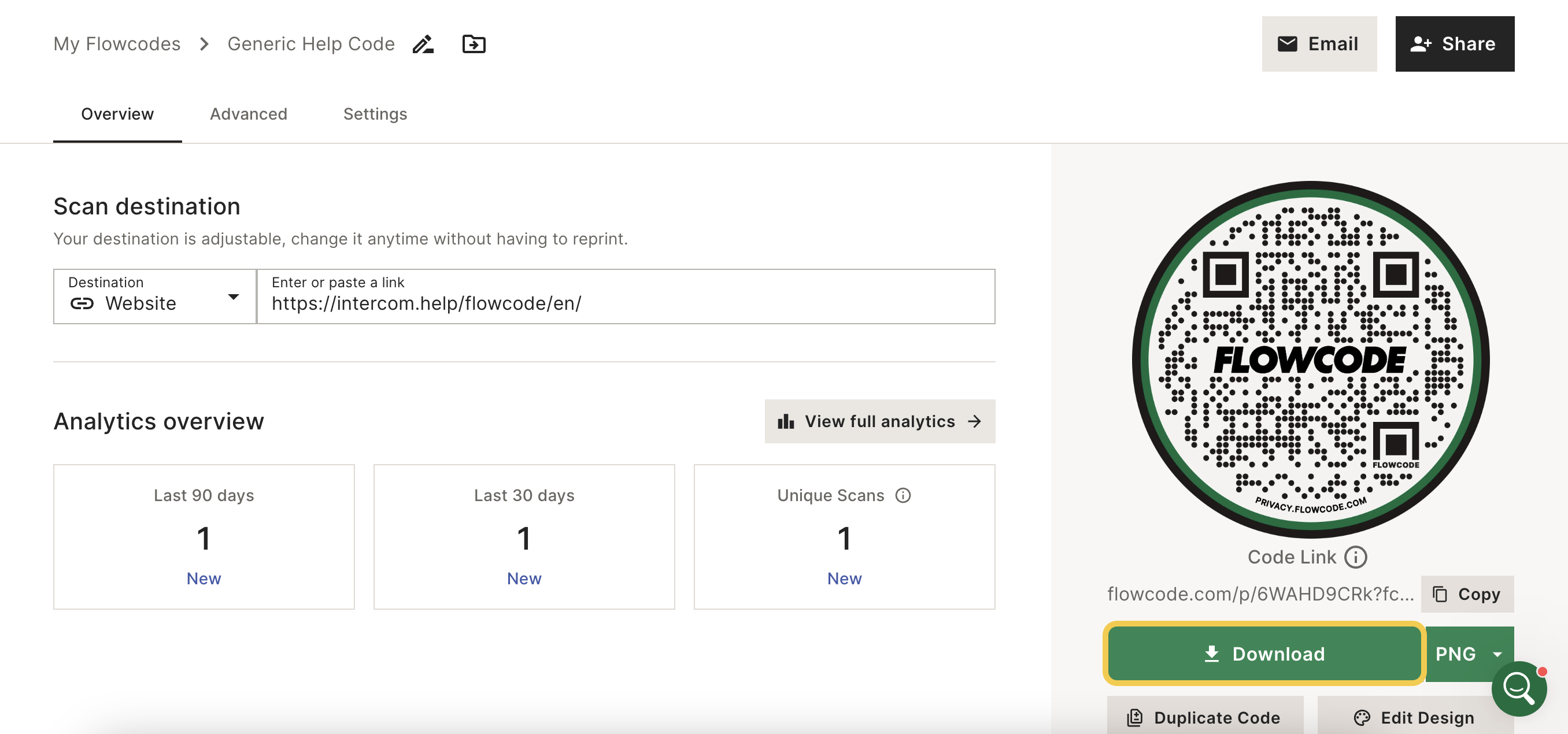 How to download your Flowcode | Go To Flowcode
